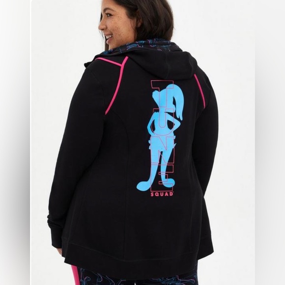 torrid | Jackets & Coats | Torrid Space Jam 2 Lola Bunny Zipup Hoodie ...